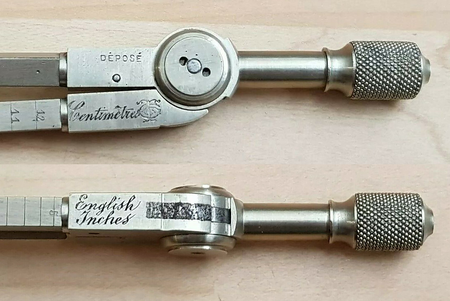 A mysterious elliptical compass – Graphography